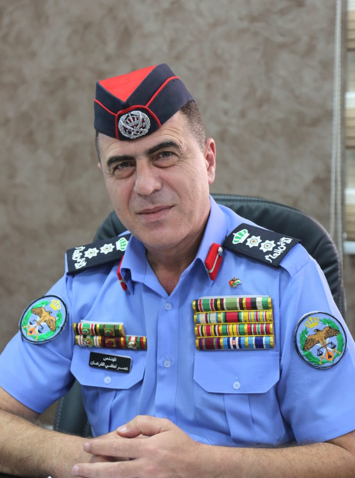 العقيد المهندس عمر لطفي القرعان الف مبروك المنصب الجديد سرايا
