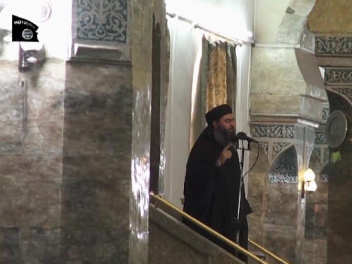 فيديو خطبة الجمعة ألقاها ابو بكر البغدادي أم شبيهه دولي وكالة